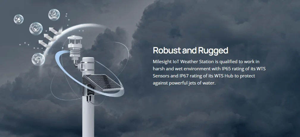 Milesight Wts50x Lorawan Technology Solar-powered Chargeable Batteries ...