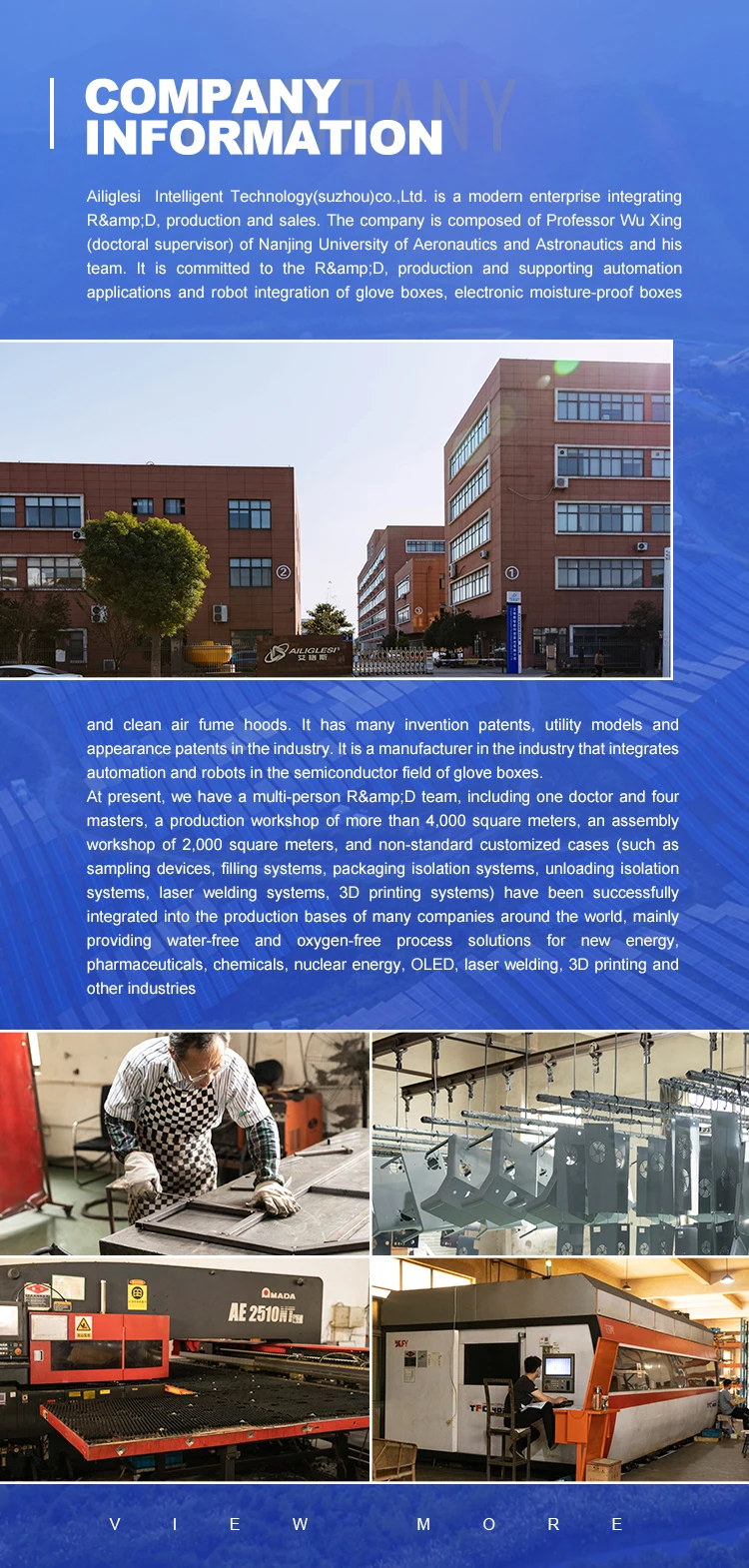 Inert Gas Glove Box Argon Gas Lab Lithium Battery Electrolyte Operating ...