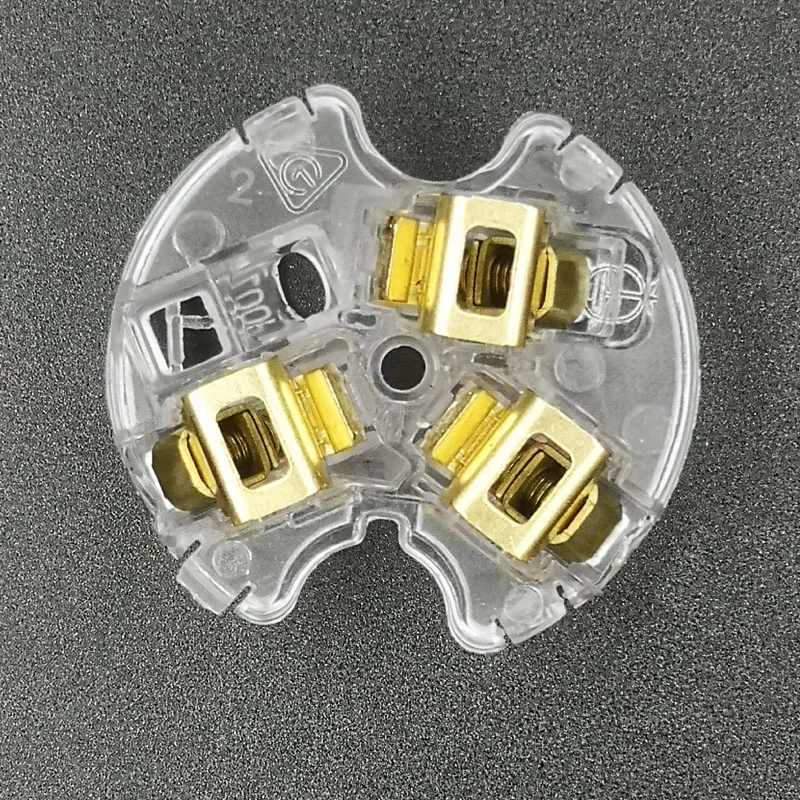 Hot Selling Type Double Power 250v 10a Socket Metal Accessory Brass Part Electrical Contacts And ...