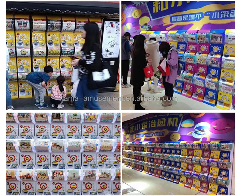 Desktop Machines Candy Snacks Mini American Gashapon Gacha Capsule Toys ...