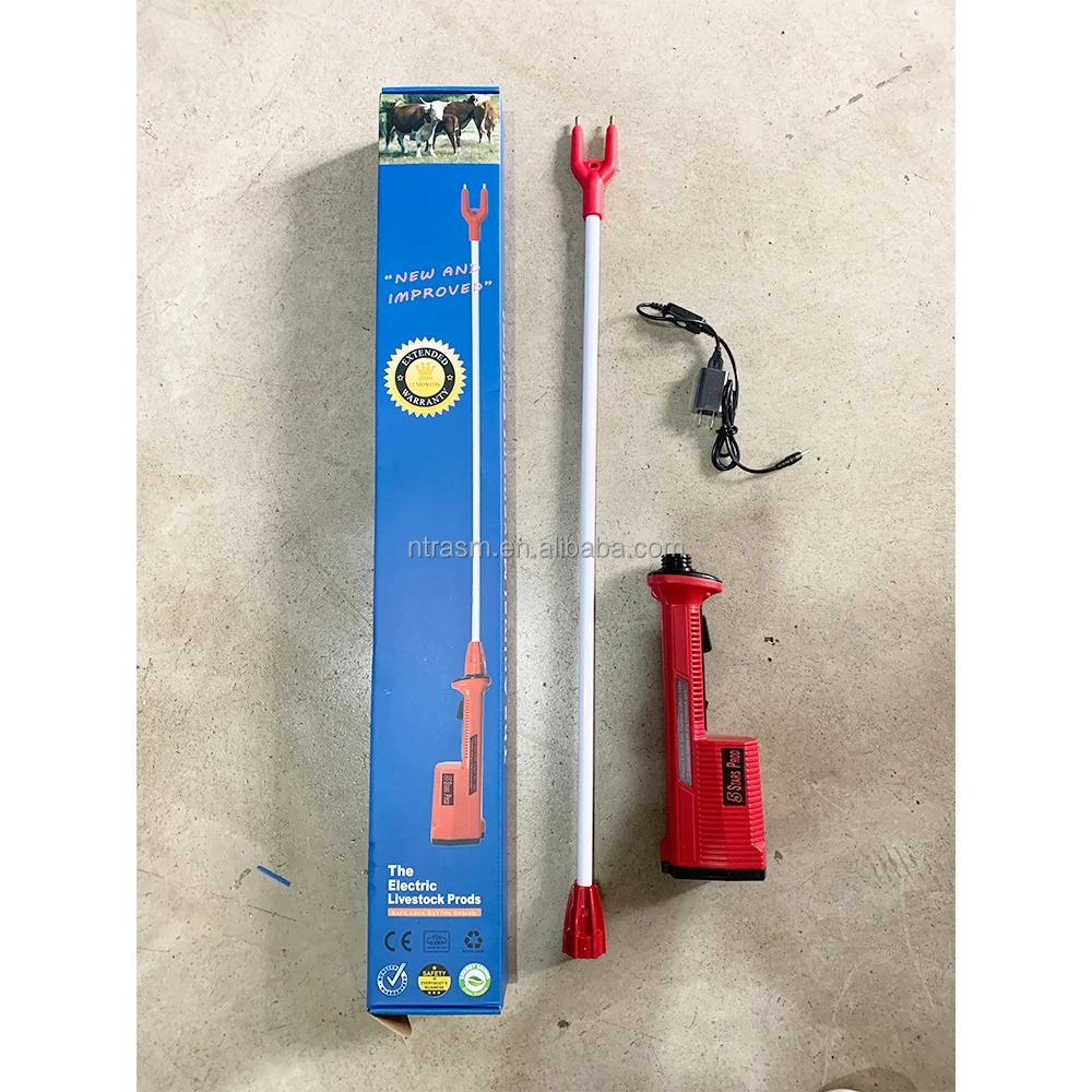Rechargeable Waterproof Pig Prod - Efficient Livestock Management