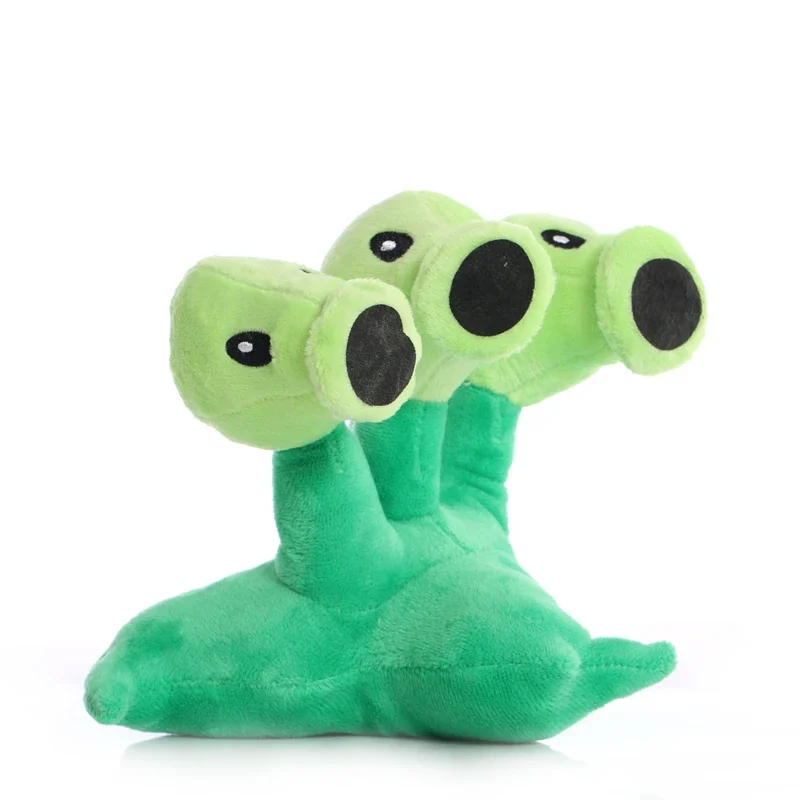 18cm Plants Vs Zombies Peashooter Plush Toy Doll Cute Snow Pea ...