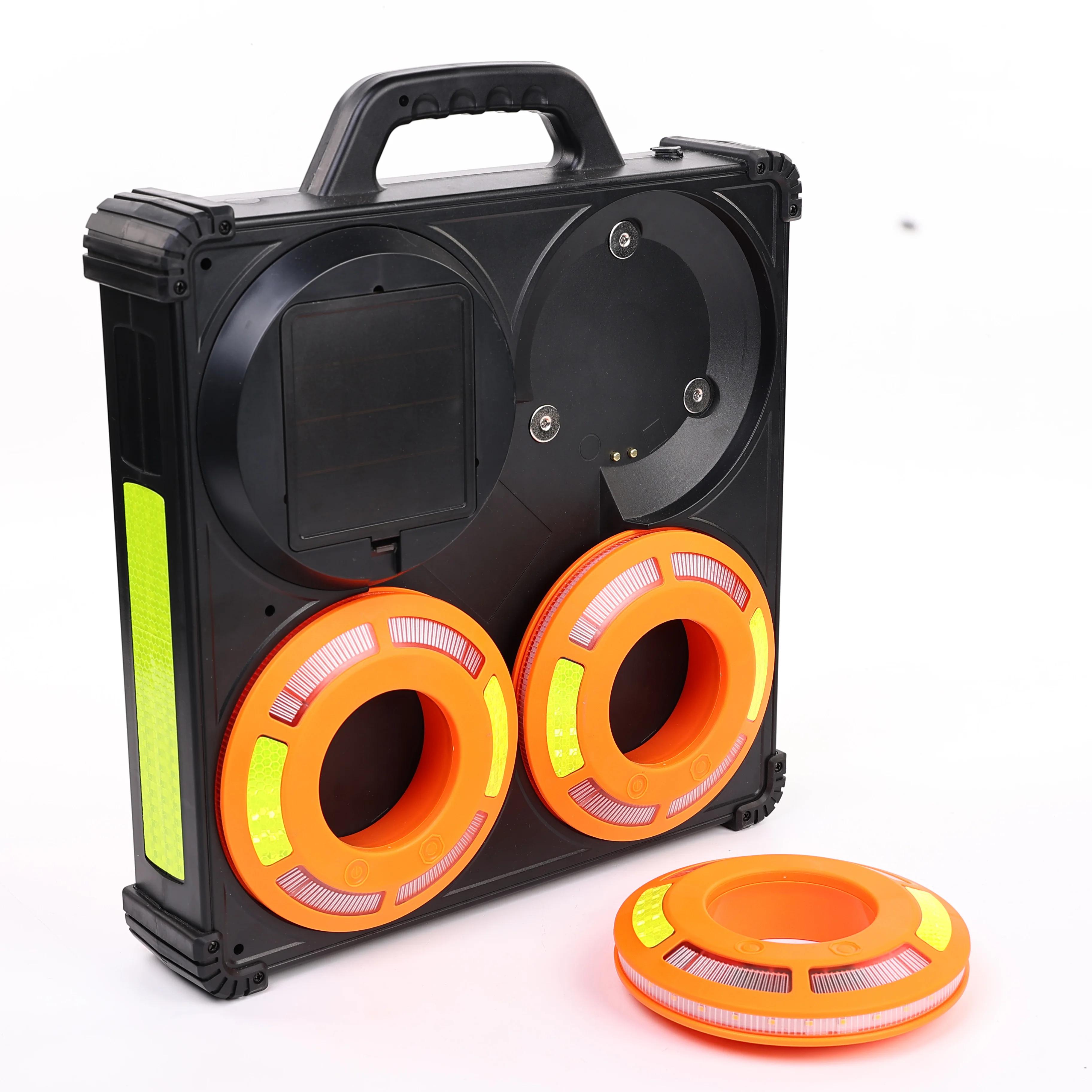 8 Pack Sequential Portable Cone Lights for Truck Emergency Use Portable ...