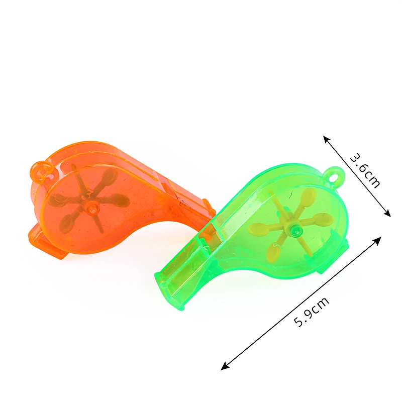 Transparent Colorful Plastic Windmill Whistle Noise Maker Toy ...