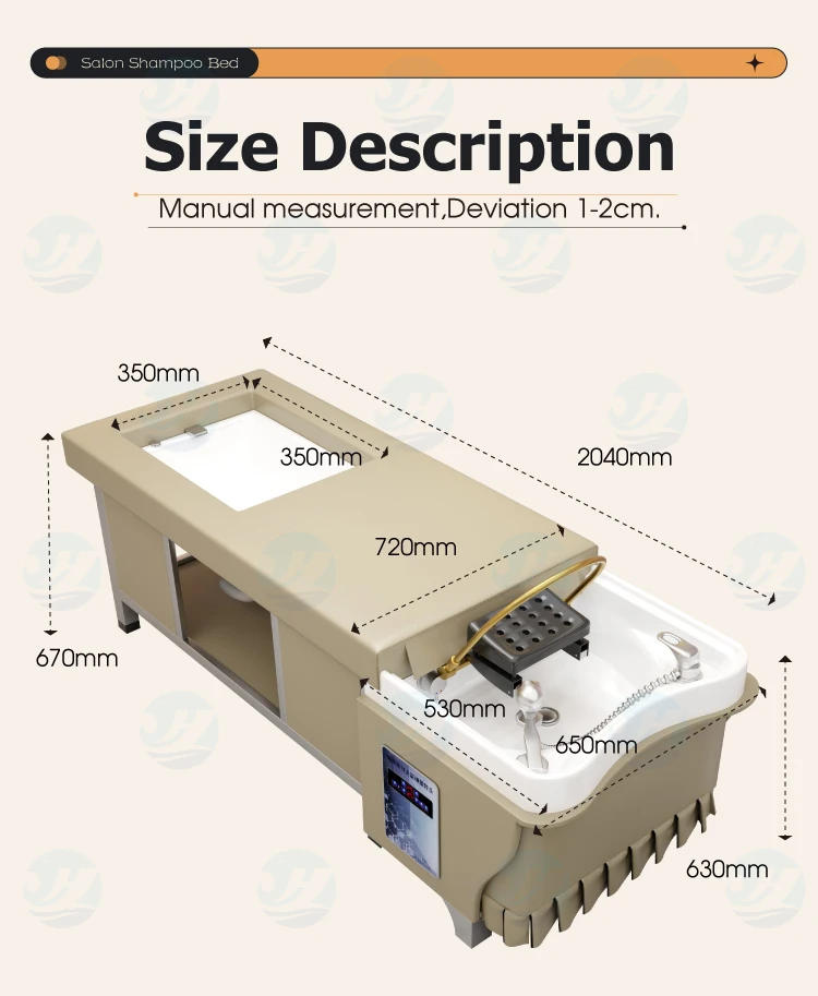 Shampoo Bed - Professional Hair Washing Massage Table