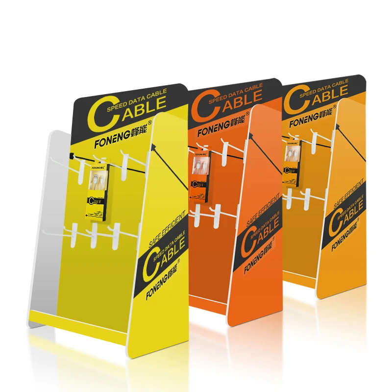 PVC display rack custom shever board display rack promotion desktop ...