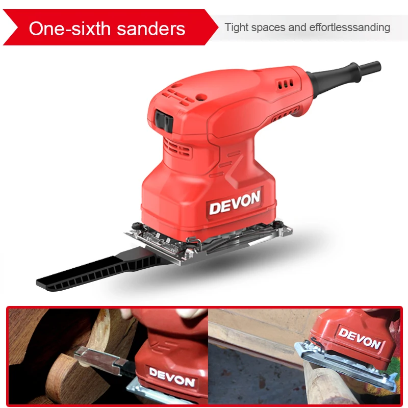 DEVON Corded Triangular Orbital Sander 170W - Versatile & Powerful