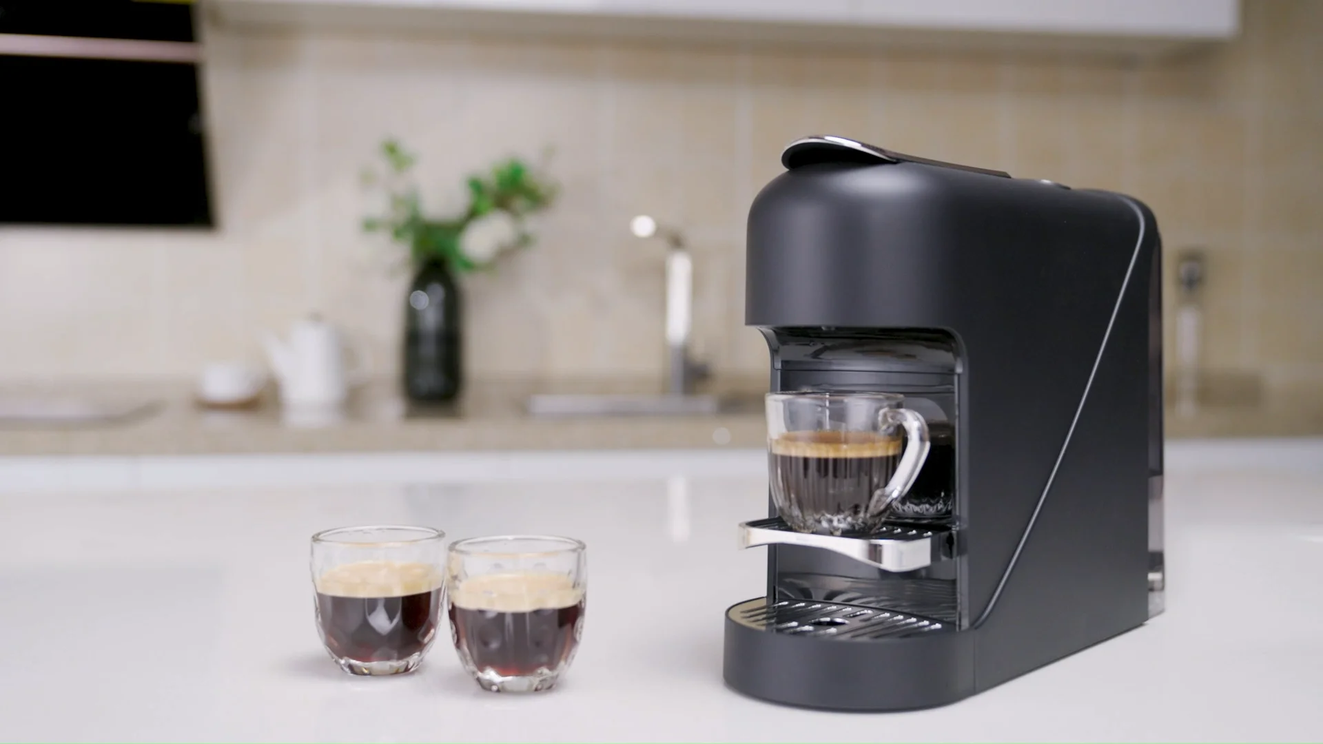 Capsule Coffee Machine 20 Bar Pump Italian Coffee Maker For Nespresso ...
