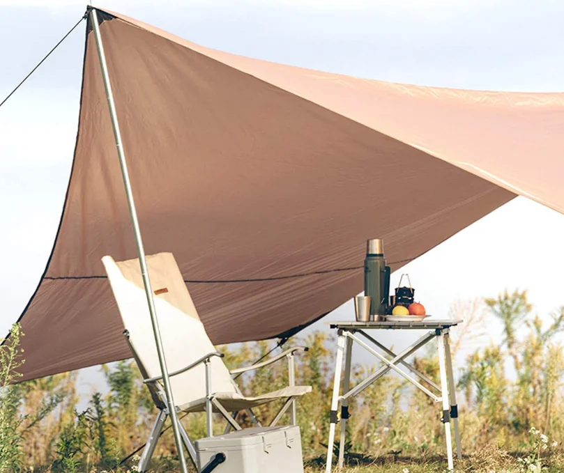Outdoor Luxury Camping Canopy Outdoor Picnic Uv50+ Protection Sunshade Fishing Bbq Shelter Tarp ...