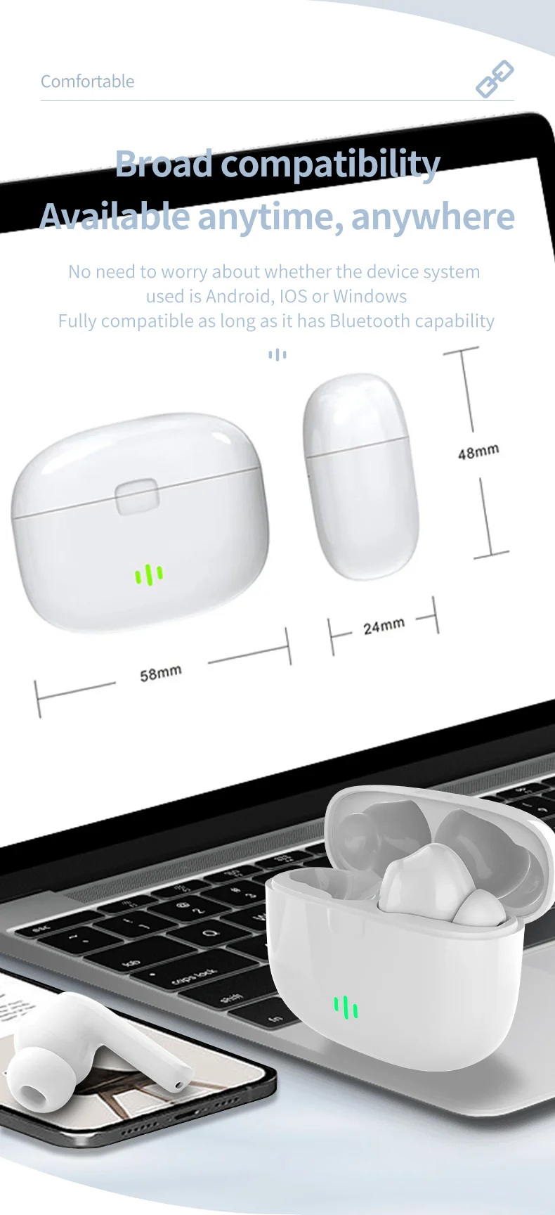 New Free Latency Wireless Tws Pro Gaming Earbuds - Buy Tws Gaming ...