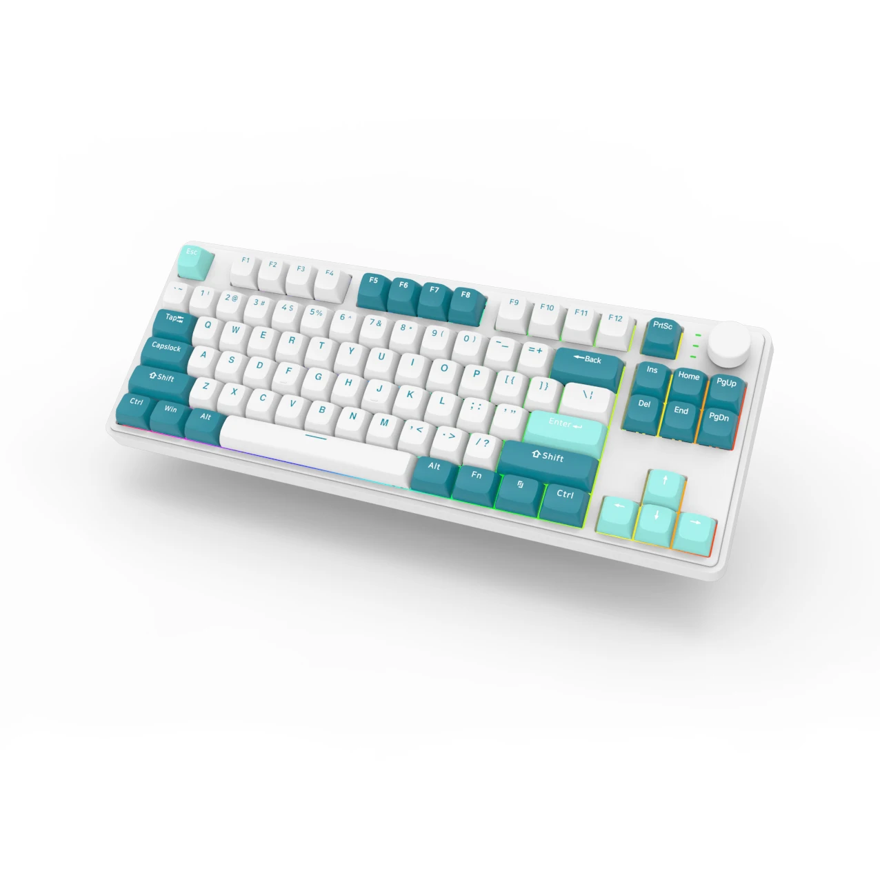 Custom Keys Rgb Backlit Abs Cnc Unique 82% Tastiera Mechanical Keyboard ...