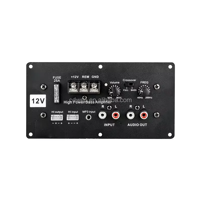 PW-PA50A Poweroye Amplifier - High Power Bass for Car Audio