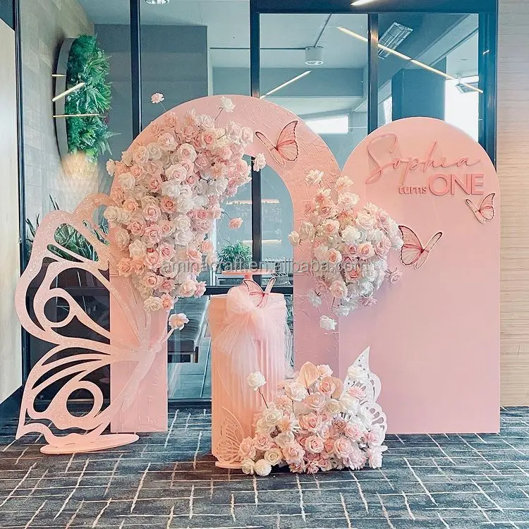 Luxury Events Acrylic Backdrops Wedding Decoration Stand Acrylic ...