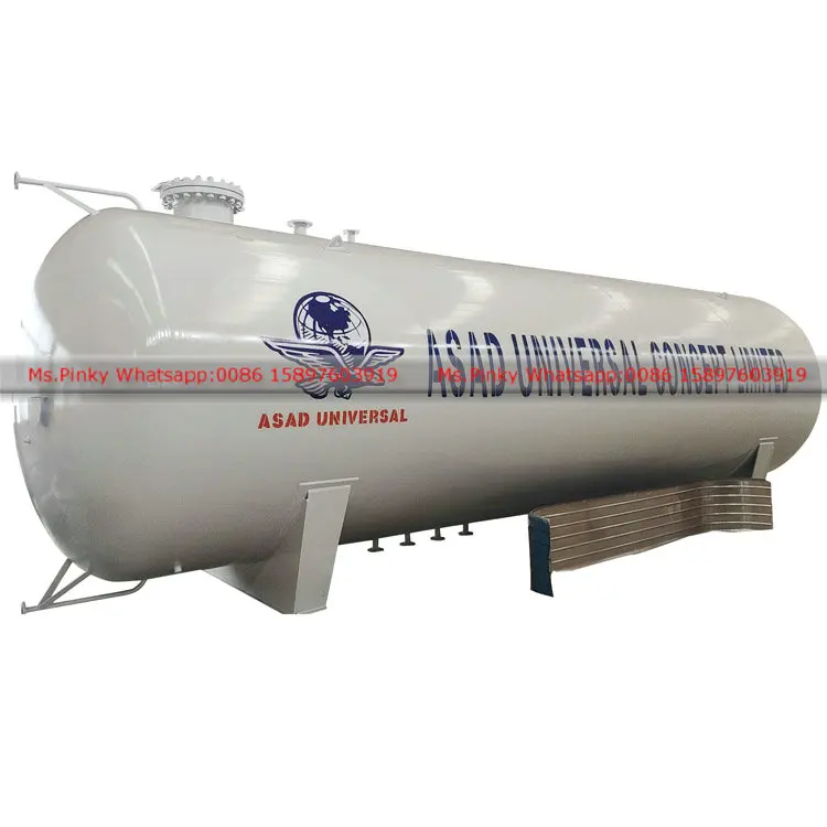 60 Cbm Lpg Storage Tank 30 Mt Lpg Gas Tank For Lpg Skid Plant Good ...