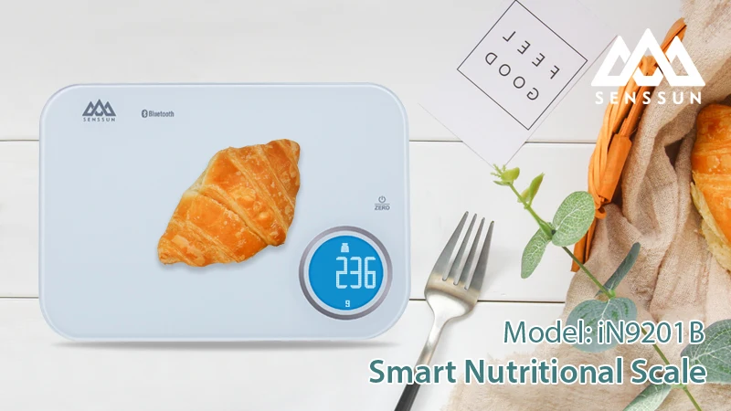 Smart Nutrition Scale for Calorie Control Food Intake Monitoring 5kg ...