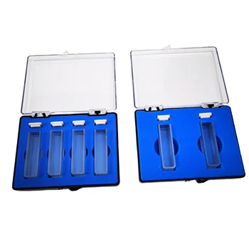Laboratory 1cm 10mm Spectrophotometer Glass Cuvette Quartz Cuvette ...