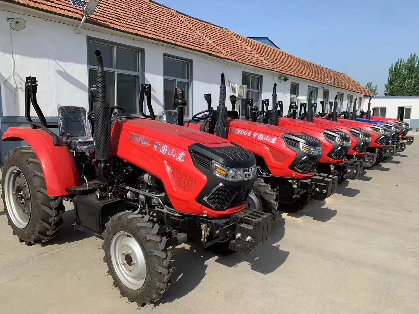 Agri Tracking 50hp 60hp Wheel Tractor Diesel Engine With Ac Farming ...