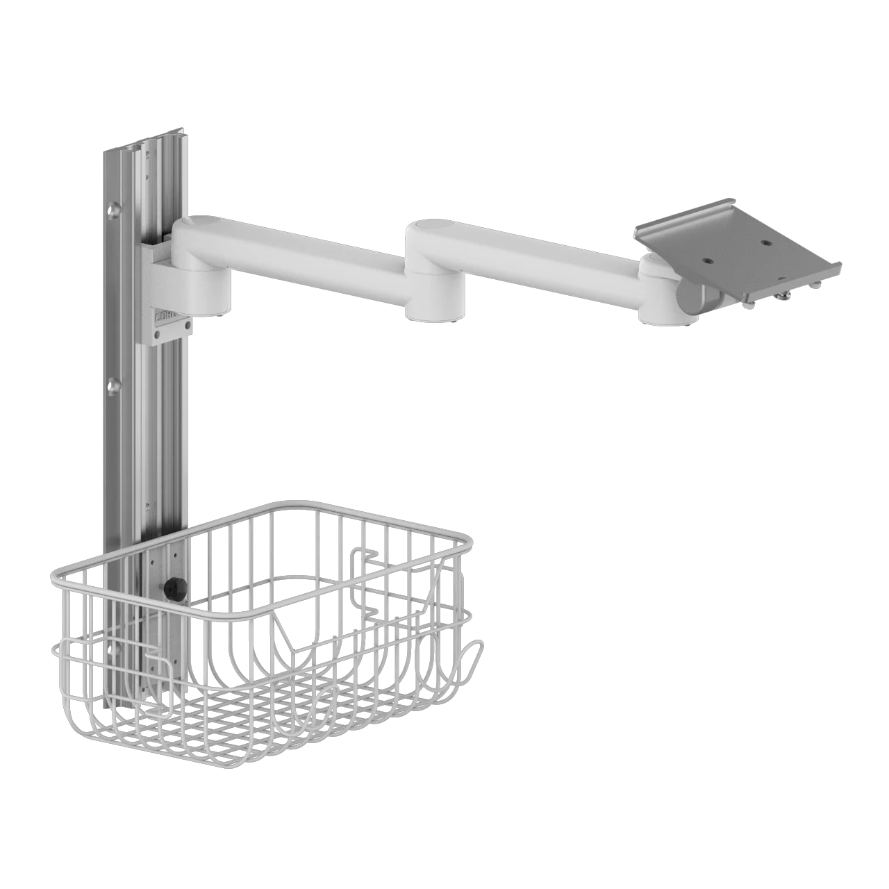 Universal Hospital Aluminium Alloy Medical Wall Mount Monitor Bracket ...