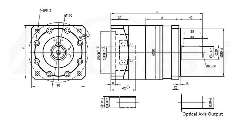 Machining Center with Automatic Tool Changer for BT30, BT40, BT50