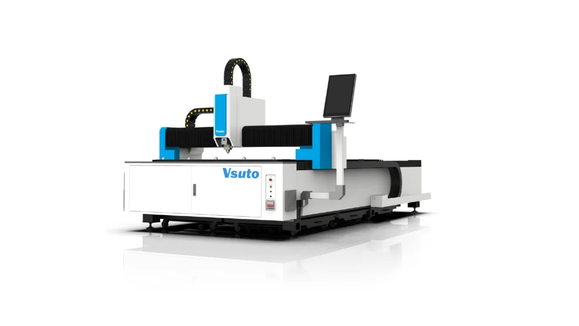 Vsuto 1000w Fully Enclosed Laser Cutter Equipment With Double Tables ...
