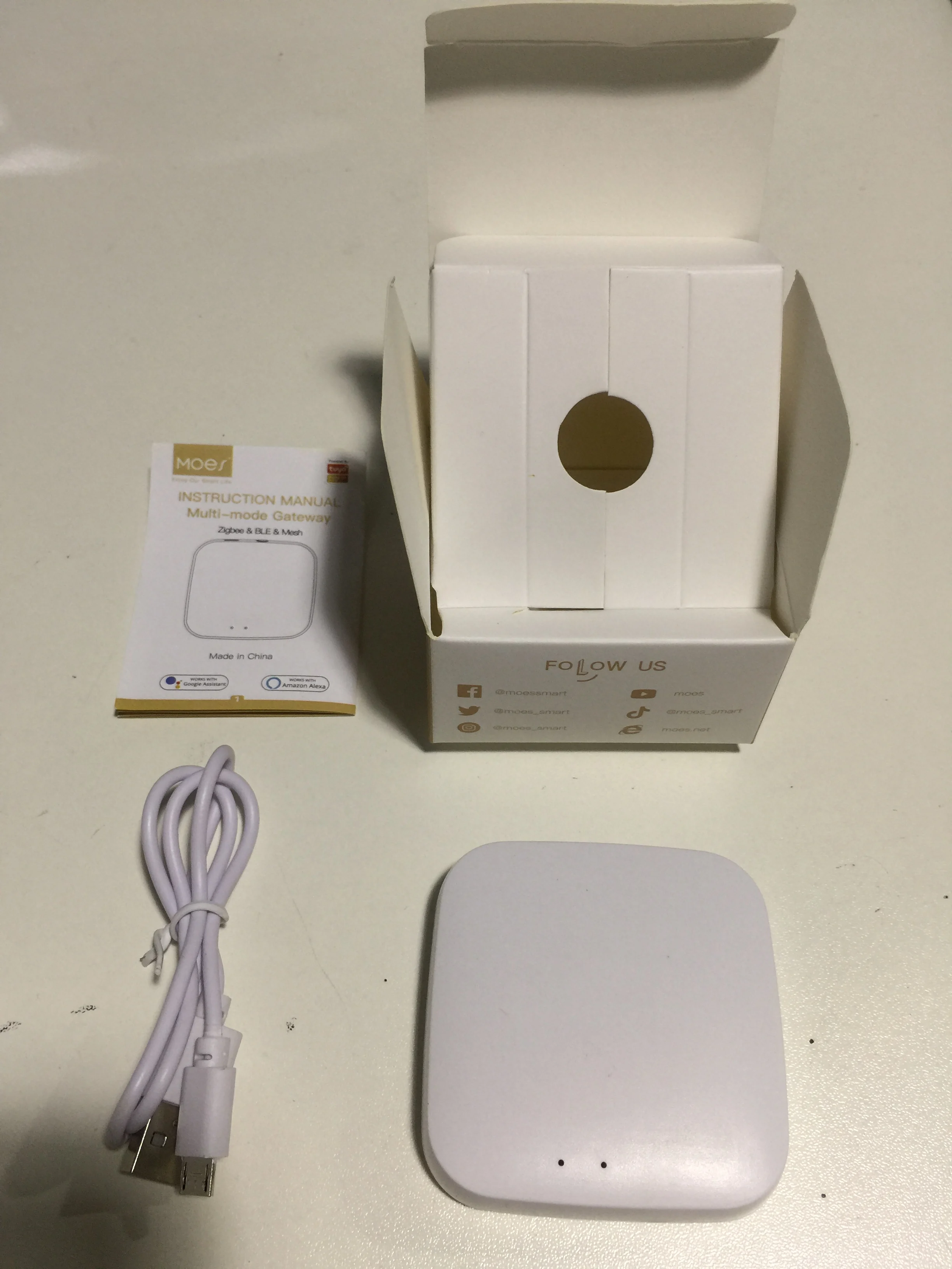 Tuya Smart Home Automation System Zigbee Blue Tooth Gateway Hub Bridge ...