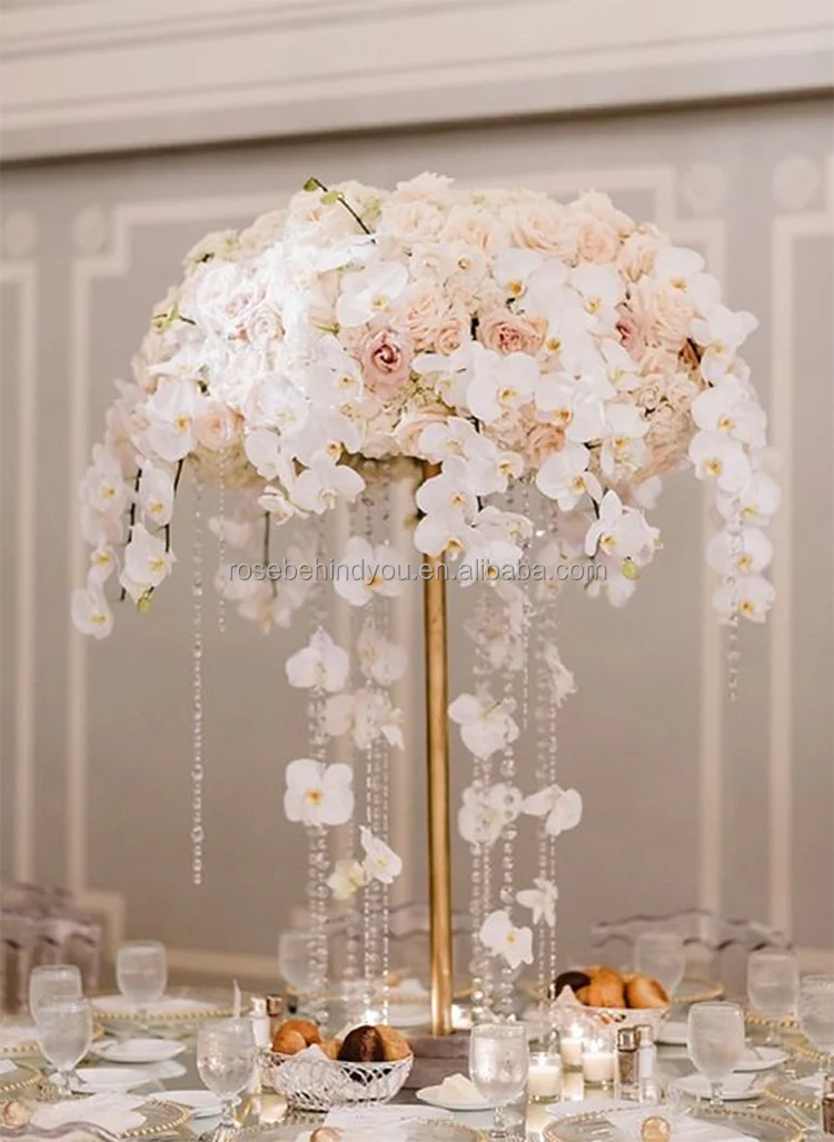Simple Modern Wedding Entrance Stand Flower Pillar Metal Tall ...