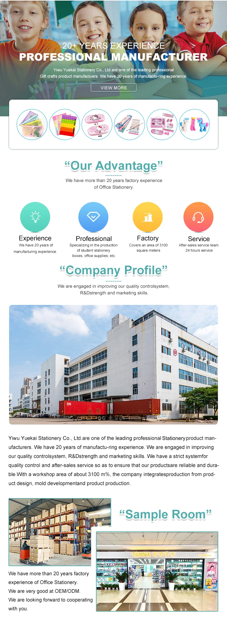 Topsthink Information Booklet A4 Cartoon File Folder Kawaii Gift ...