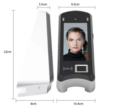 Hfsecurity Face Recognition Access Control Terminal With Nfc Qr Code Reader Hf-x05 - Buy Face ...