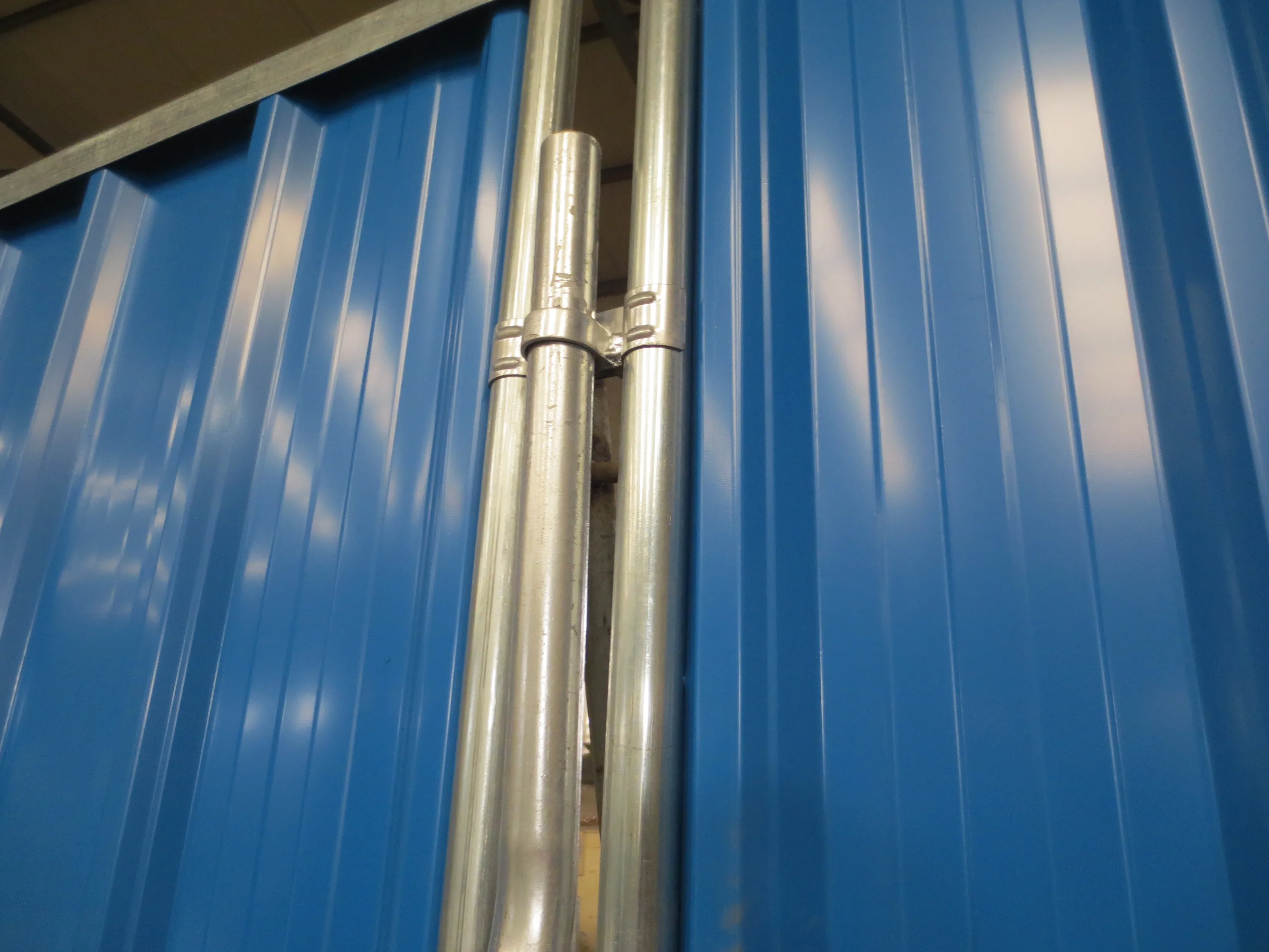 Site Portable Steel Hoarding Fencing System - Solid & Durable