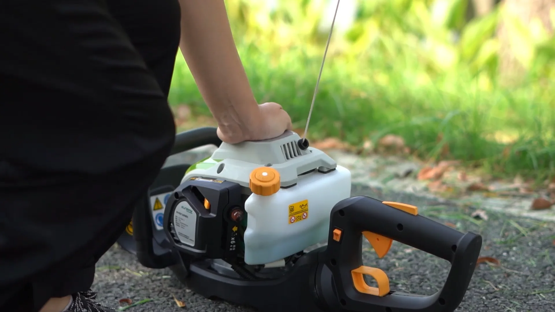 Sunray Power Powerful Handheld 2 Stroke Single Cylinder Brush Cutting Trimming Cordless Gasoline ...