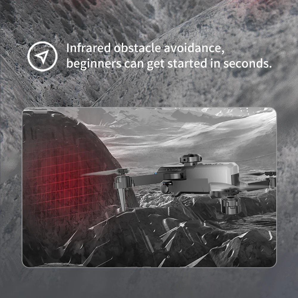 New A8 Pro Folding RC 8K Camera Fpv Drone Aircraft Toy Wireless WiFi ...