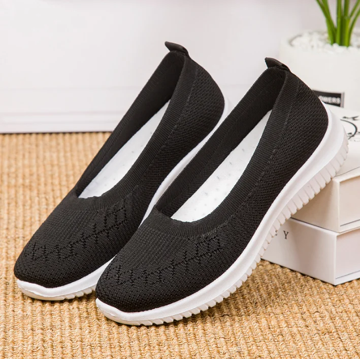 Spring One Foot Stirrup Soft Bottom Breathable Middle-aged and Elderly ...