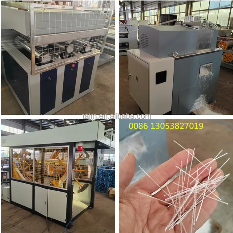 Polypropylene Macro Fiber Extruder Concrete Reinforced Fibre Production ...