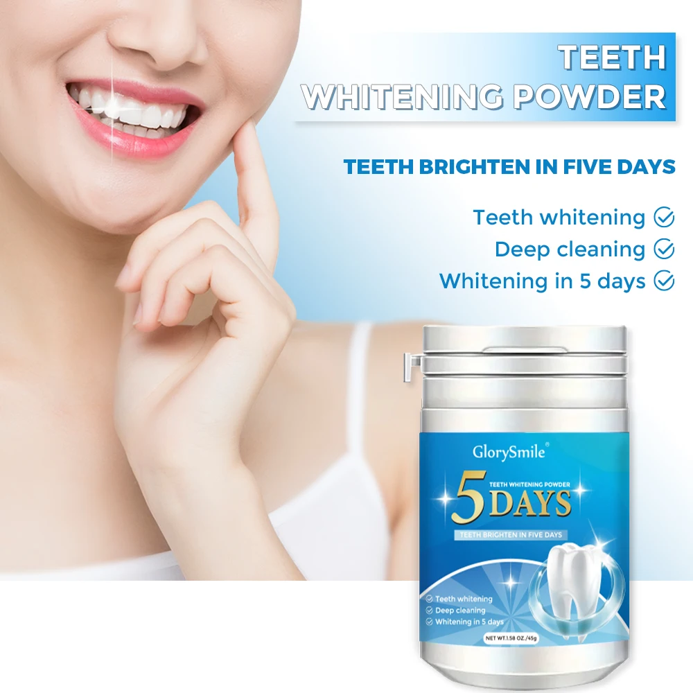 NEW Dental Mint Oral Care - Teeth Whitening Powder for Home Use