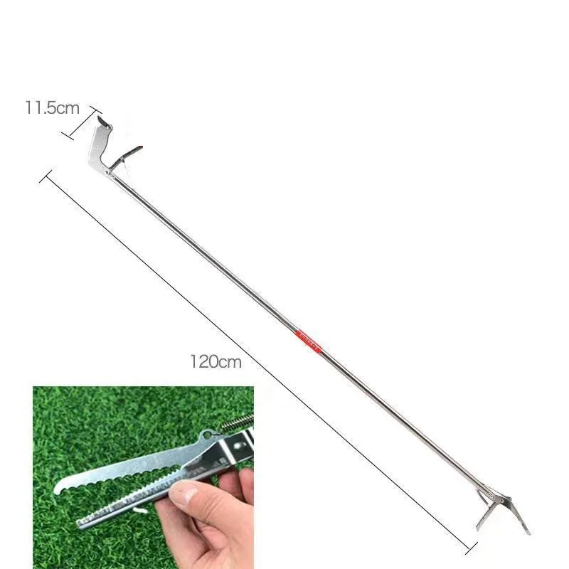 Stainless Steel Snake Tongs - Professional Reptile Grabbers