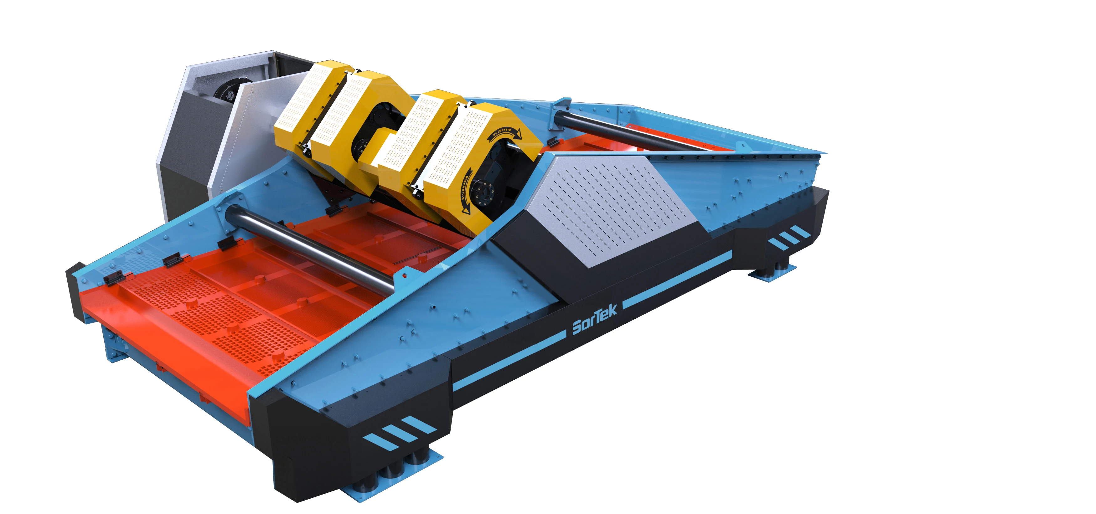 High Frequency Linear/Circular Stone Vibrating Screen Machine Hot Sand ...