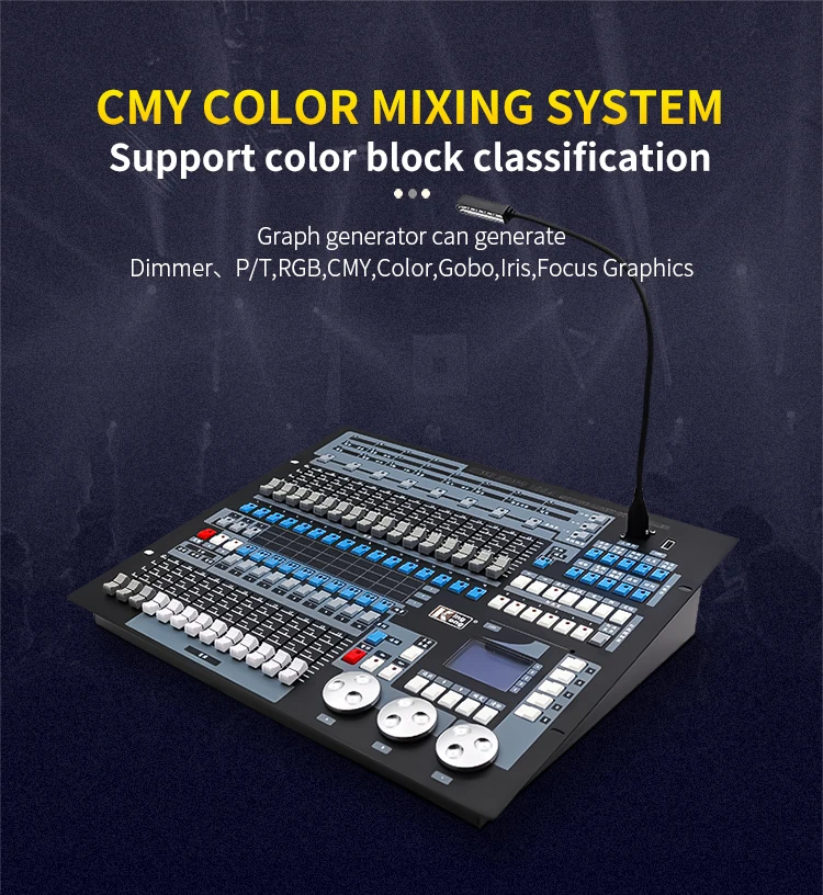 King Kong 1024 Dmx Controller For Dj Wedding Stage Lighting Console ...