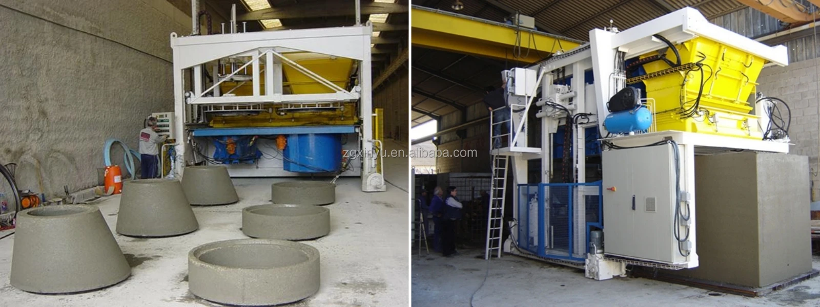 Auto Mobile Manhole Making Machine - Precast Concrete Pipes