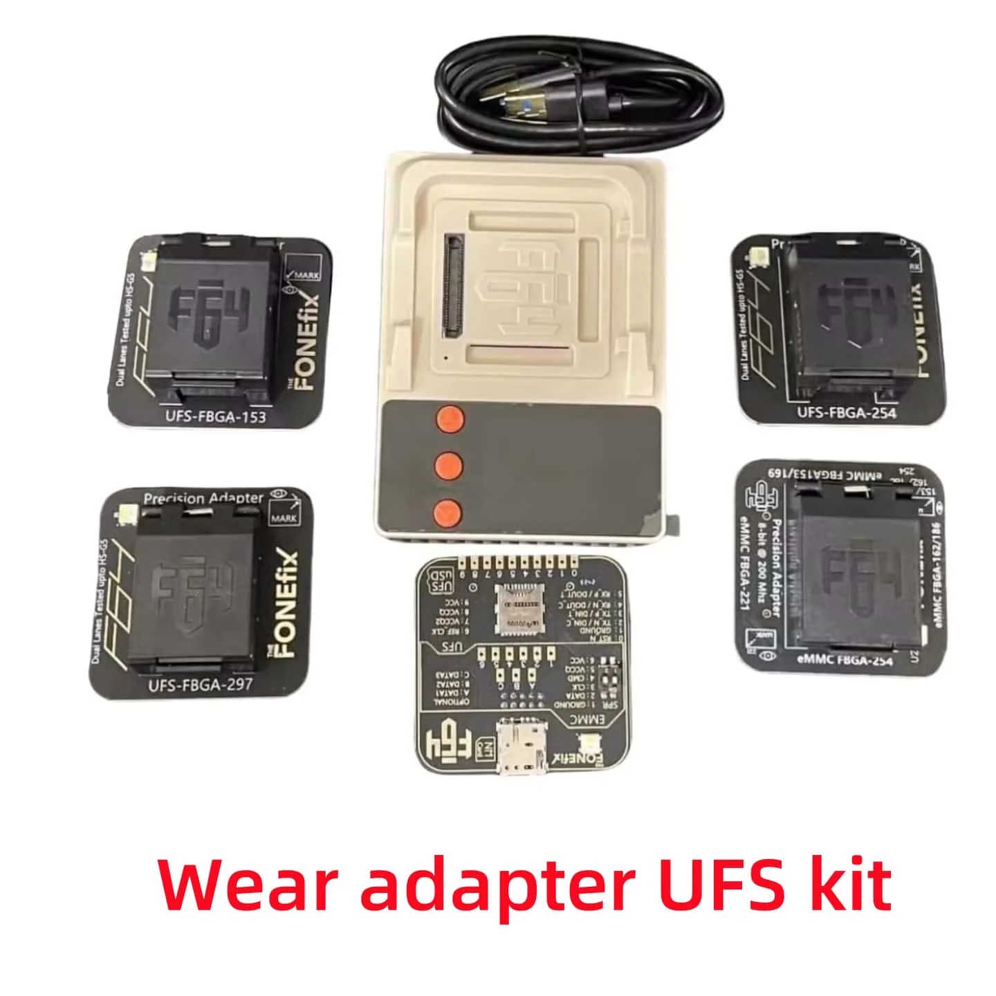 F64 Box JTAG Flash64 in Z3X Easy JTAG Plus with EMMC and UFS Socket ...