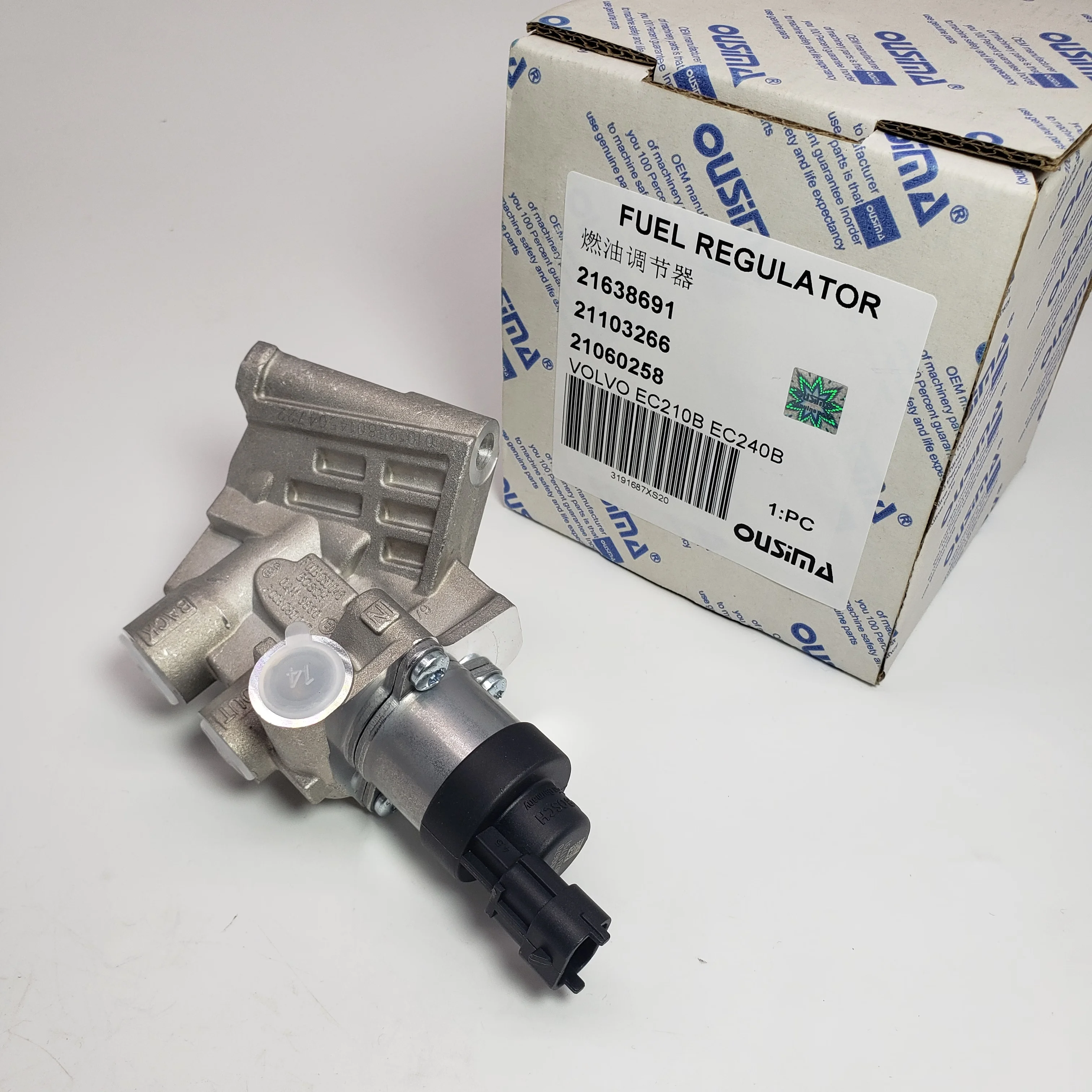 Volvo Ec210b Ec240b Ew180d Fuel Regulator Valve 21638691 21103266 ...