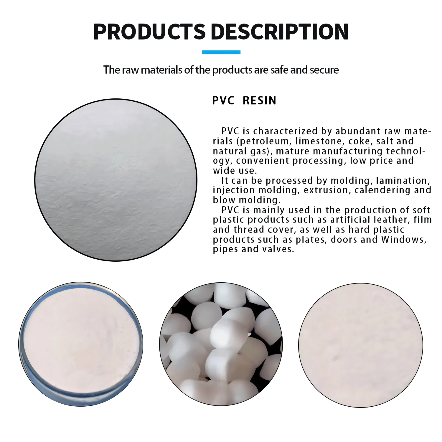 Wholesale Zhongtai Pvc Resin K67 Sg5 Raw Material Pvc Resins For Sale - Buy Pvc Resins,Zhongtai ...