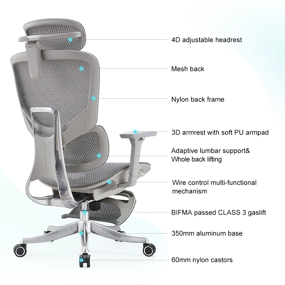 Wholesale Comfortable Swivel Computer Luxury Moving Rocking Mesh Fabric ...