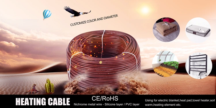2.5mm Diameter Electric Helix Heating Wire Cable,Easy Installation ...