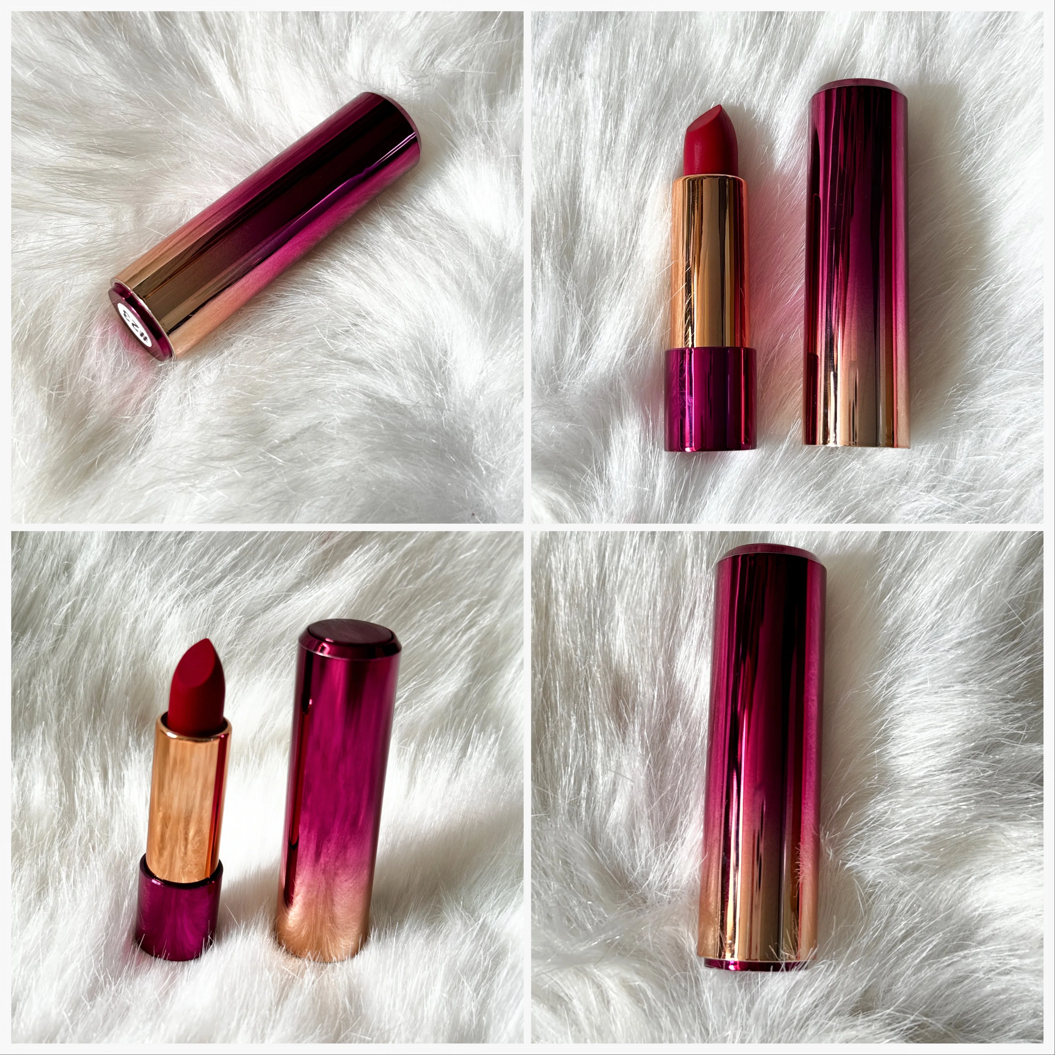 Wholesale No logo Makeup Vegan Matte Lipstick Private Label Lipstick 12 ...