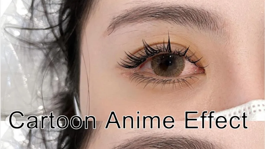 New Arrival Private Label Anime Comic Lash Extension Cartoon Natural ...