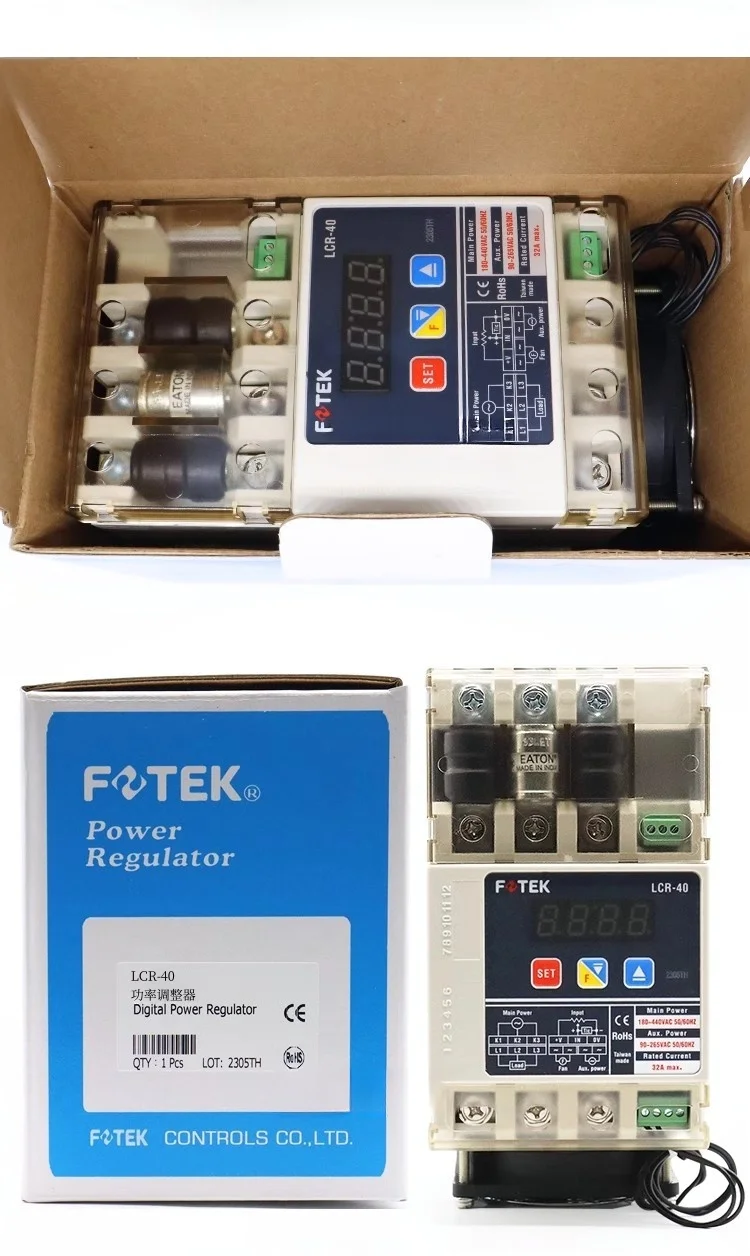 Industrial Oven Special Power Regulator Lcr-40 Three-phase Scr 40a Ac ...