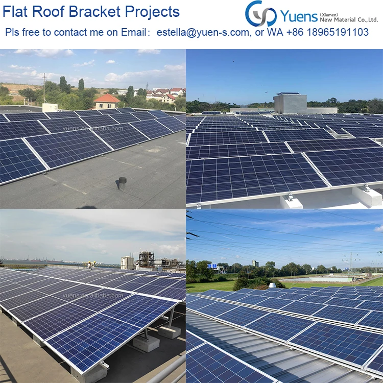 Yuens Solar Ballast Pan Flat Roof Mount Solar Panel Roof Ballast ...