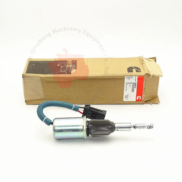 3939019 Cummins Engine 6ct shut down stop solenoid 393901 24V for R300 ...