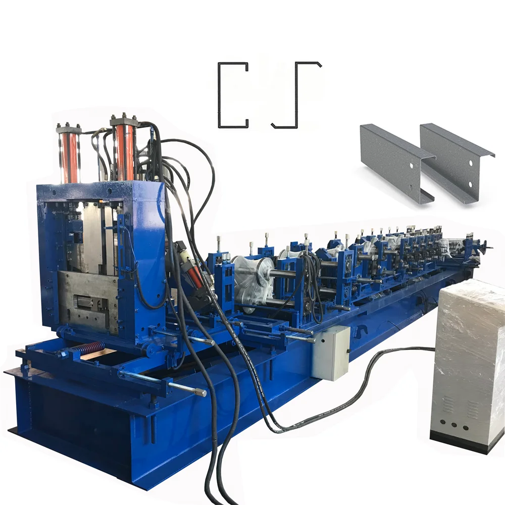 Full Automatic c Z Purlin Machine C75-300 Steel Metal Former Frame & Purlin Machines| Alibaba.com