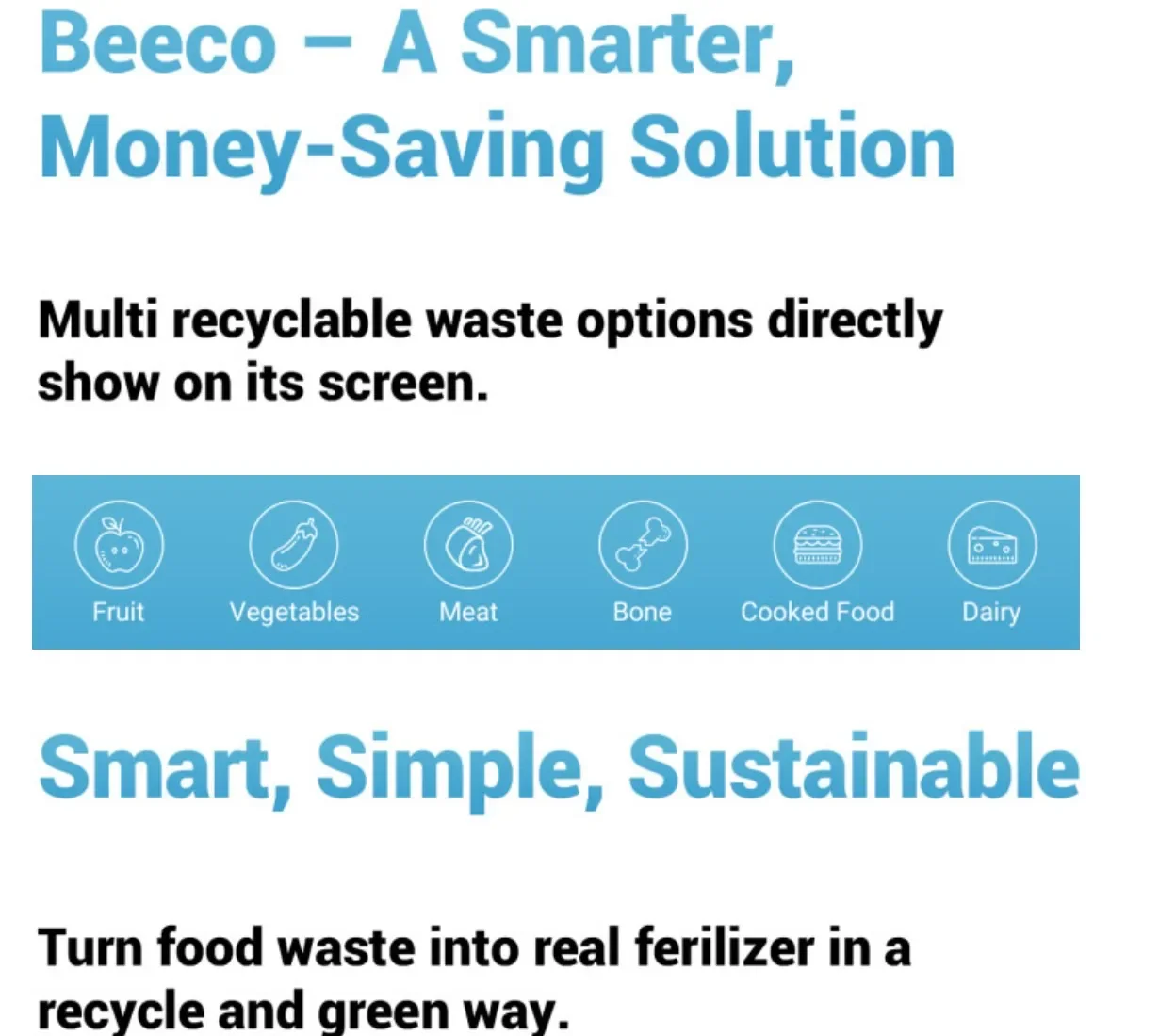 Beeco Food Waste Composter - Efficient Recycling Solutions